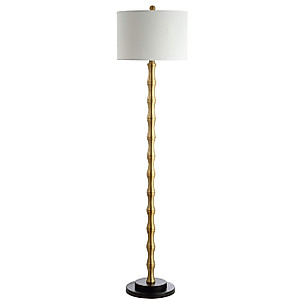 Safavieh FLL4045A Lighting Kolten Antique Brass 60.5-inch (LED Bulb Included) Floor Lamp