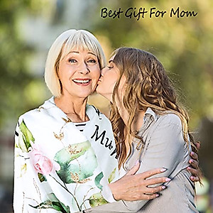 Gifts for Mom, Mother's Day Blanket Gifts for Mom from Son/Daughter, Birthday Anniversary for Mom, Soft and Cozy Flannel Throw Blanket, 50x60inch