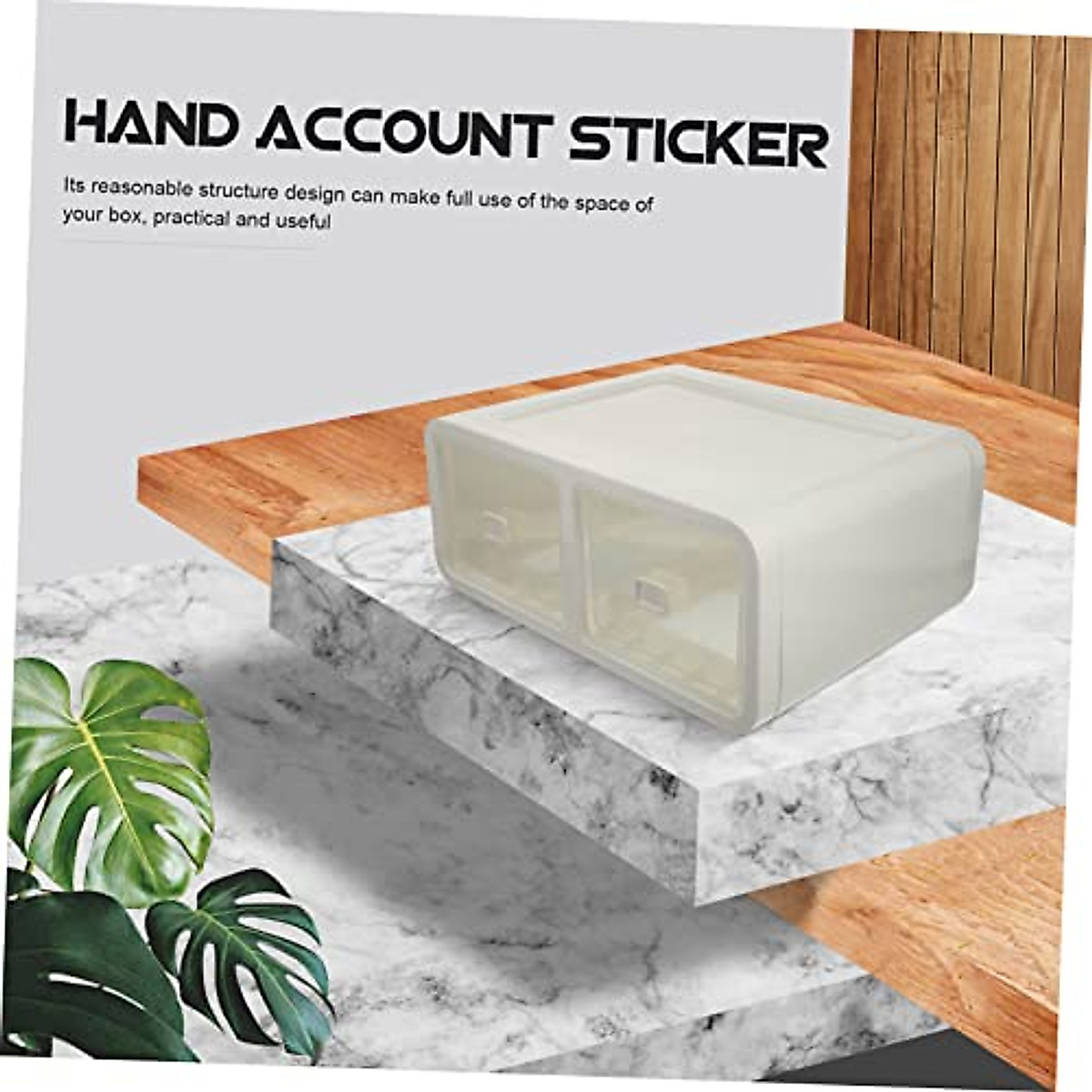 TIDTALEO 1pc Wardrobe Storage Box Sheer Lingerie Plastic Pallet Sheer Socks Stacking Socks Sorter Panties Drawer Organizer Clear Organizer Box Household Storage Box Underwear Storage Holder