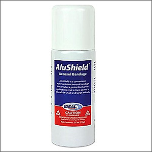 NEOGEN HORSE TACK ALUSHIELD AEROSOL WOUND BANDAGE 75 GMS