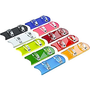 Gamegenic Card Stands | Set of 10 Card Stands | Use with Standard Size, Sleeved and Unsleeved Gaming Cards | Use in Gameplay and Display for TCG and LCG Cards | Multicolor Acrylic | Made by Gamegenic