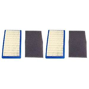 2 Pack Air Filters Plus Pre-Filters for Kawasaki 11013-7017, 11013-7016, 11013-7034, John Deere MIU10998, Ariens 03748502 2153800, Husqvarna 531308157