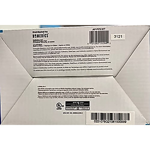 Homedics TotalClean Personal UV-C Light Plug-In Air Sanitizer – Small Air Purifier for Bedrooms and Bathrooms, Built-In Night-Light for Small Spaces, Auto-On Motion, White