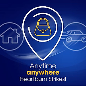 TUMS Chewy Bites Antacid Tablets for Chewable Heartburn & Acid Indigestion Relief, Assorted Berries, 32 Count