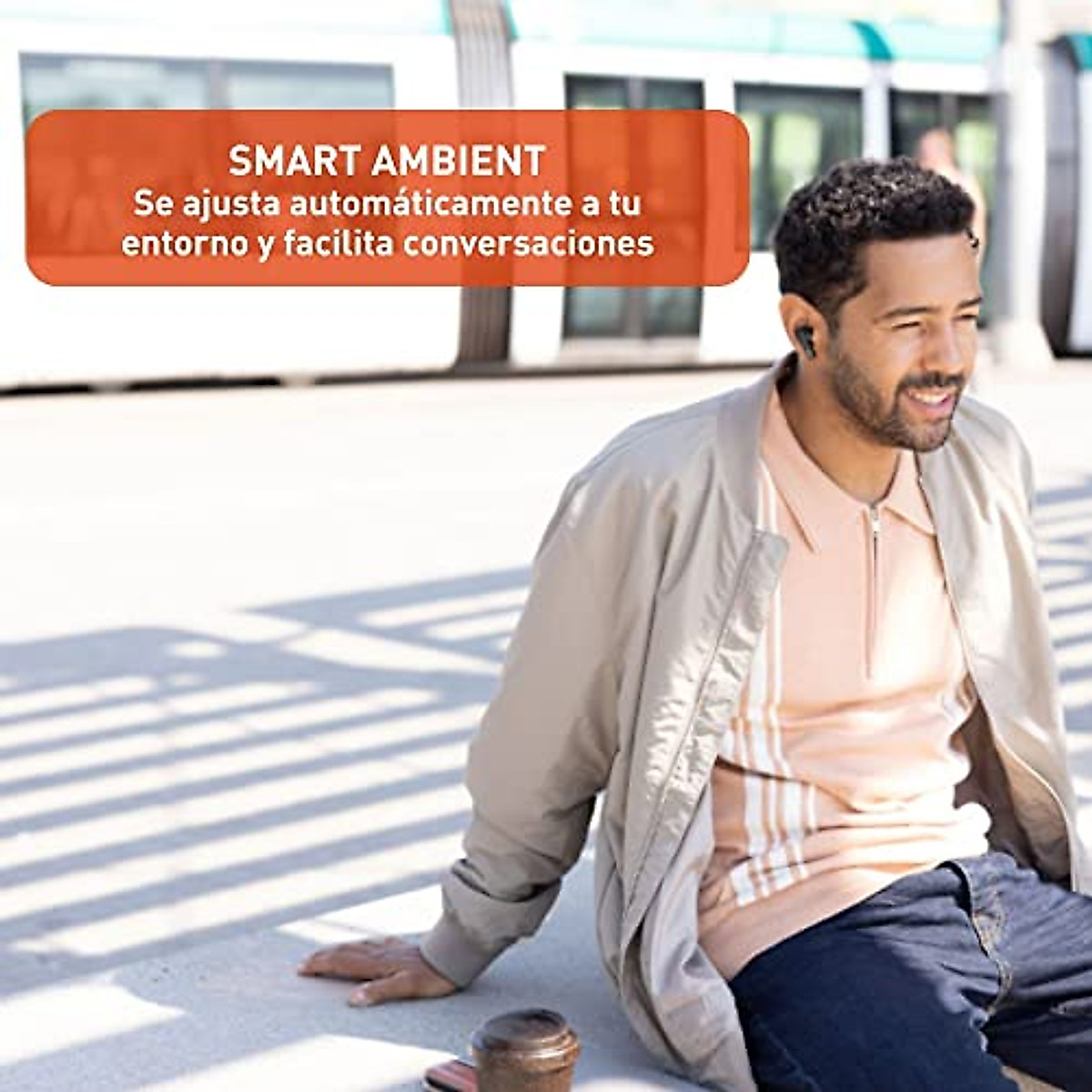 JBL Live Pro TWS 2: 40 Hours of Playtime, True Adaptive Noise Cancelling, Smart Ambient, and Beamforming mics (Black), Small