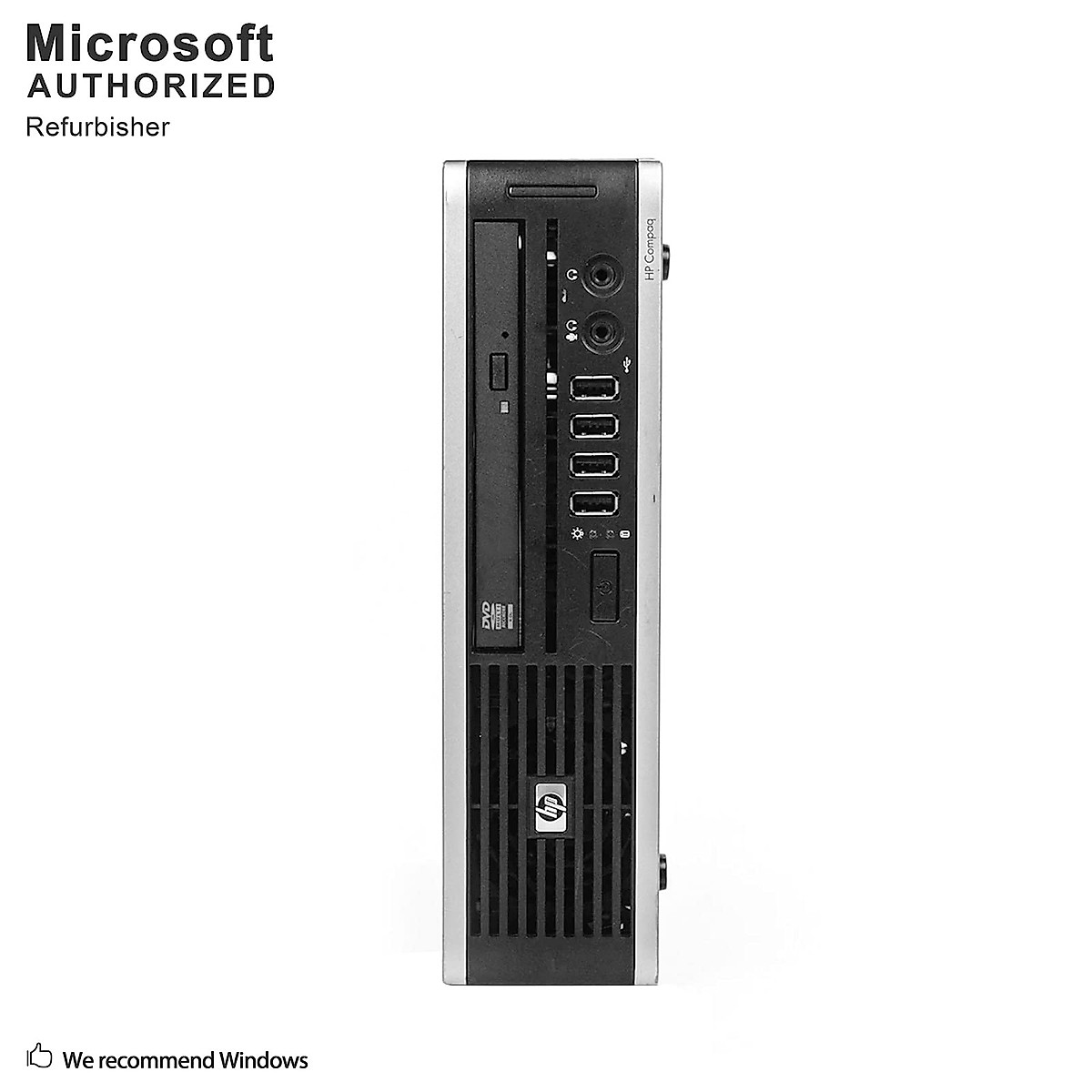 HP Elite 8200 Ultra Slim Desktop PC - Intel Core i5-2400S 2.7GHz 8GB 128GB SSD Windows 10 Professional (Renewed)