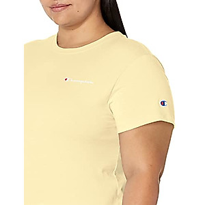 Champion Women's T-Shirt, Classic Cotton-Blend T-Shirt, Crewneck Tee, Jersey T-Shirt