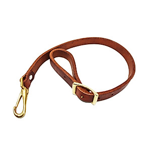 CHALLENGER Horse Amish Horse Western Harness Leather Back Cinch Connector Strap w/Brass Snap 975H6013