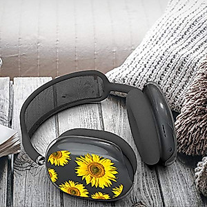 PimpCase Compatible with Airpods Max Case Cover Headphone Sunflowers