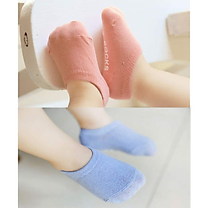 Baby Safety Helmet, Infant Baby Head Protector with 3 Pairs Baby Knee Pads for Crawling & 3 Pairs Baby Socks, Head Cushion Bumper Bonnet, Soft Headguard for Toddler Learning to Walk, Pink Candy