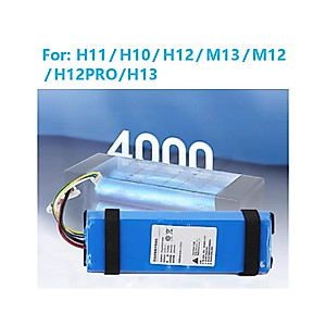 PRLDXJPL Rechargeable Li-ion Battery Pack. Compatible for Dreame H11/H12/H12 PRO. Rechargeable Floor Scrubber Battery Accessory Accessories(21.6V 7000mah)