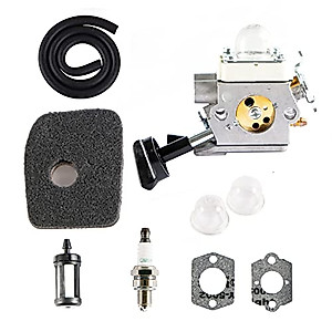 Mikatesi Carburetor Carb Fits for Stihl BG56 BG56C Blower Replace for Zama C1M-S260B C1M-S260 4241-120-0615 4241-120-0622 4241-120-0632 4214 120 1800 with Air Filter Fuel Line Spark Plug Kit