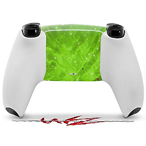 WraptorSkinz Skin Wrap compatible with Sony PS5 DualSense Controller Stardust Green (CONTROLLER NOT INCLUDED)