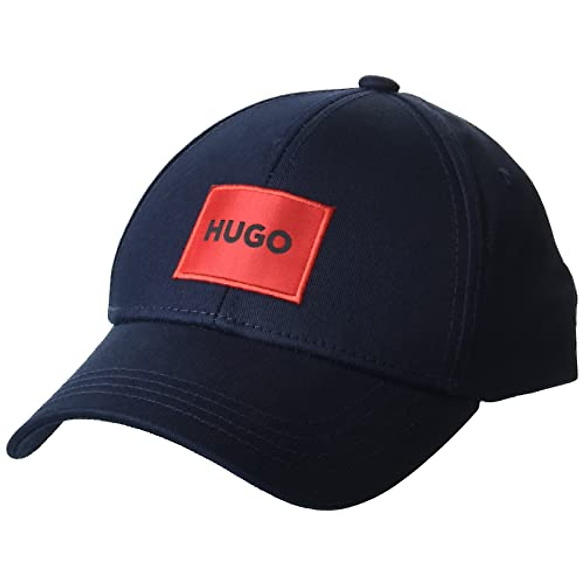 HUGO Woven Patch Baseball Cap Navy Blue
