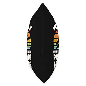 Praying Mantis Gifts Co. Praying Mantis Always Be Yourself Retro 70s Bug Insect Lover Throw Pillow, 16x16, Multicolor