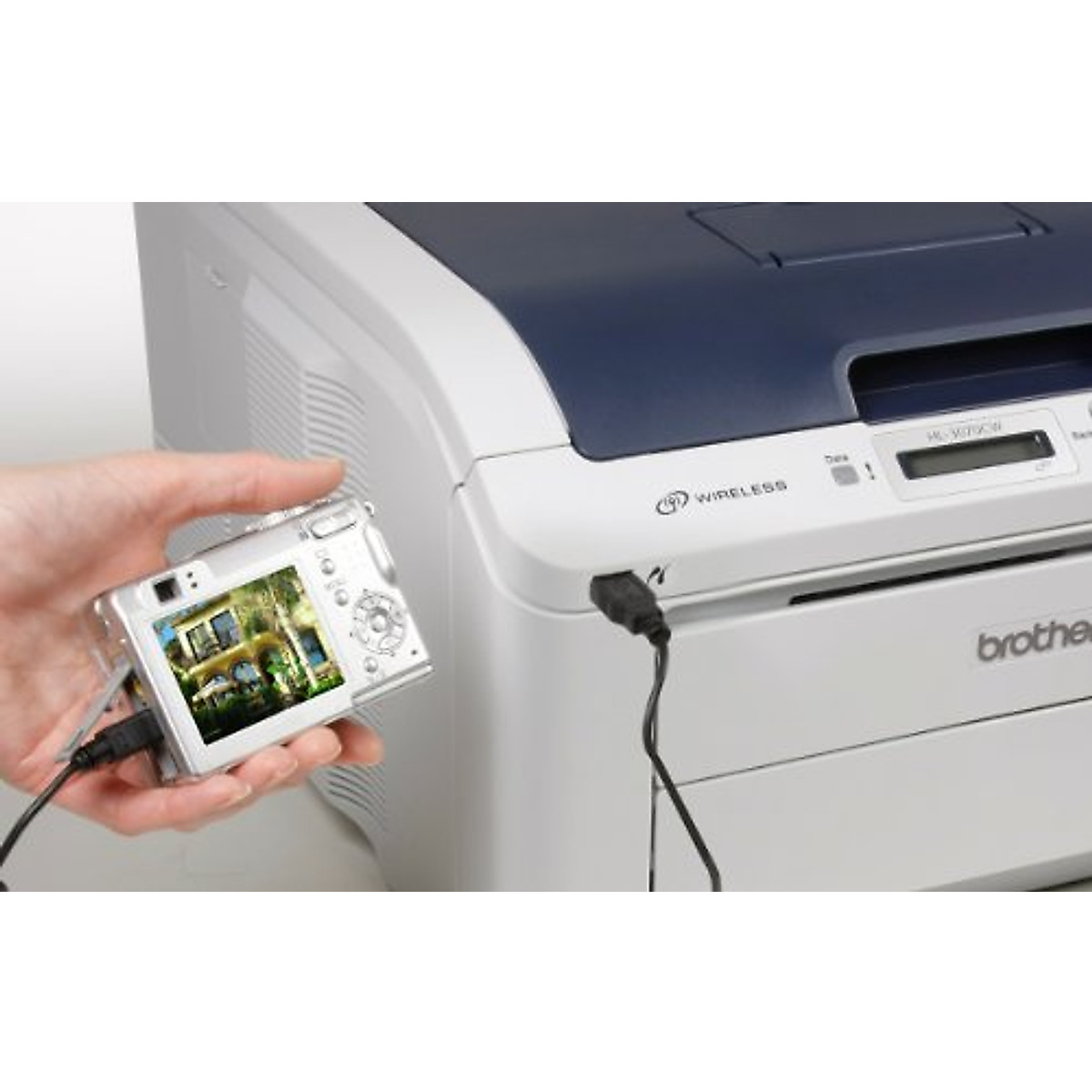 Brother HL-3070CW Compact Digital Color Printer with Wireless Networking