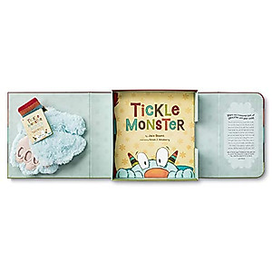 Tickle Monster Laughter Kit — Includes the Tickle Monster book and fluffy mitts for reading aloud and tickling!