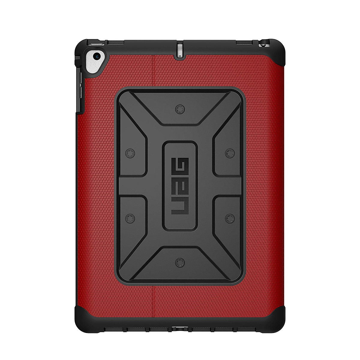 URBAN ARMOR GEAR UAG Designed for iPad 9.7 Universal Case - iPad 9.7 (2017 5th Gen & 2018 6th Gen), iPad Pro 9.7, iPad Air 1/Air 2 Metropolis Folio Rugged Military Drop Tested, Magma w/Black Logo