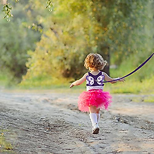 Toddler Kids Leash Butterfly Harness Wrist Child Toddlers Leashes Safety Walking Wrist for Kid Girls Boys (Purple)