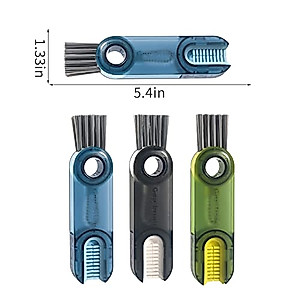 3 in 1 Cup Lid Gap Cleaning Brush Set, Multifunctional Insulation Bottle Cleaning Tools, Mutipurpose Tiny Silicone Cup Holder Cleaner, Home Kitchen Cleaning Tools (3Pcs)