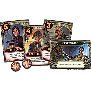 Z-Man Games Jabba's Palace A Love Letter Game - Rebel Bravery and Vile Deceit! Strategy Game for Kids and Adults Set in The Star Wars Universe, Ages 10+, 2-6 Players, 20 Minute Playtime, Made