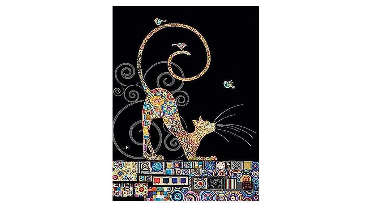 Create Your Cat Cross Stitch Kit - Easy DIY Arts & Crafts for Home Decor