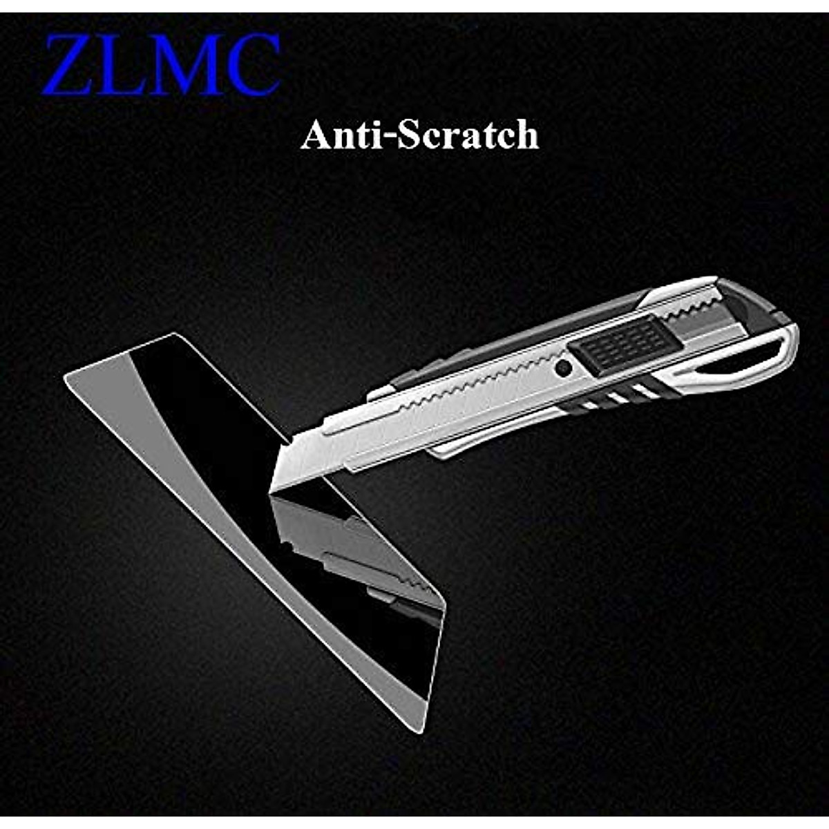 ZLMC Ricoh GR III screen protector, 9H hardness 0.3mm ultra-thin tempered glass screen protector for Ricoh GR III digital camera, full coverage edge to edge protection [3pcs]