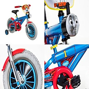 Bike Thomas The Train Boys 12 Inch Blue Red Black Coaster Brake Training Wheels