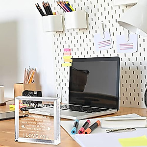 To My Man Gift for Him Valentine Gift Anniversary Birthday Gifts for Boyfriend I Love You Gift for Him Fiance Husband Keepsake for Groom Engagement Wedding Christmas Father's Day (Classic Style)