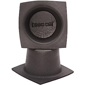 Design Engineering 050330 Boom Mat Speaker Baffles, 6.5" Round (Pack of 2), Black