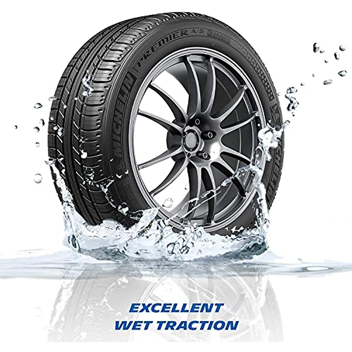 MICHELIN Premier A/S All-Season Radial Car Tire for Luxury Performance and Passenger Cars; 215/50R17/XL 95V