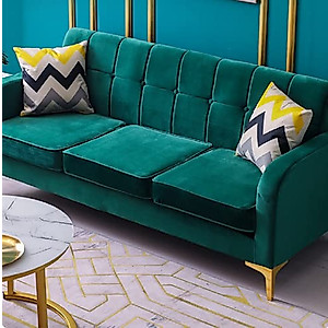 WANLIAN 6 Inch Furniture Legs, Metal Furniture Legs for Cabinet Sofa TV Stand Bookcase 4Pcs (Gold)