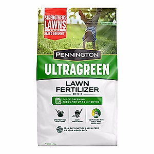 Pennington 100536576 UltraGreen Lawn Fertilizer, 14 LBS, Covers 5000 Sq Ft