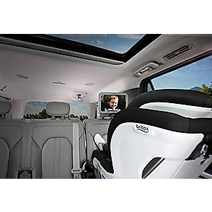 Britax Baby Car Mirror for Back Seat - XL Clear View - Easily Adjusts - Crash Tested - Shatterproof