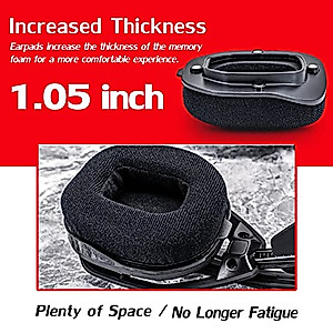 DIMOST Ear Pads Headband Compatible with Astro A40 TR Headset (Velvet)