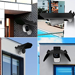 Universal Security Camera Sun Rain Cover Shield for Surveillance Camera Protective Roof for Dome/Bullet Outdoor Camera
