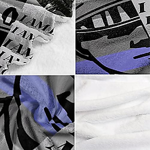 Gift for Police Blanket - Police Birthday Gift Flannel Policeman Officer Throw Blanket Super Soft Warm and Comfortable Gift Ideas for American Police Cop Stuff Decor 60"x50"