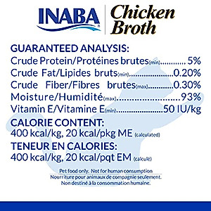 INABA Chicken Broth - Shredded Chicken and Seafood Flakes in Tasty Chicken Gravy - Side Dish Wet Treat for Cats - 4 Flavor Variety Pack (24 Pouches)