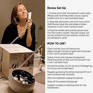 Radio Frequency Machine Professional 25 Watts Face RF Increase Collagen Firm Skin Wrinkle Reducing