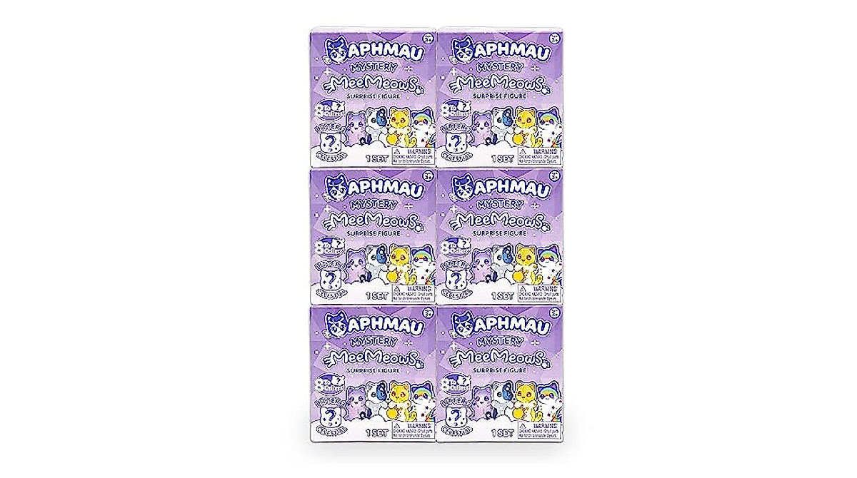 Aphmau Mystery MeeMeows 6 Pack - Collect All Celestial Cats