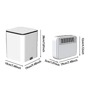 Mini Blue Ultrasonic Washing Machine, Forward and Reverse Turbo Cleaning USB Plug-In Laundry Machine, Bass Environmental Protection Rear Drainage Washing and Drying Machine for Travel, Business, Home