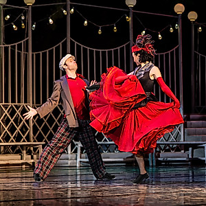 Women's Leather Jazz Tap Dance Shoes for Adult Girls, Black 7.5 M US