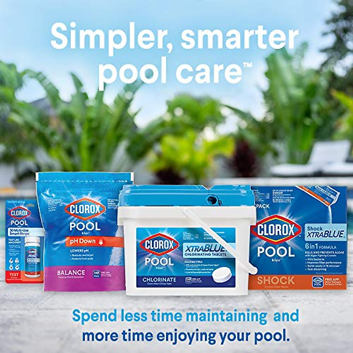 Clorox Pool&Spa 79300CLX Refill Solutions, Multi, 0.5 Fl Oz (Pack of 2)