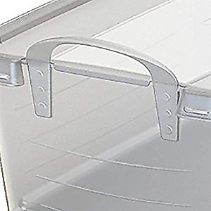 Life Story Clear Closet Organization Storage Box Container, 14 Quart (6 Pack)