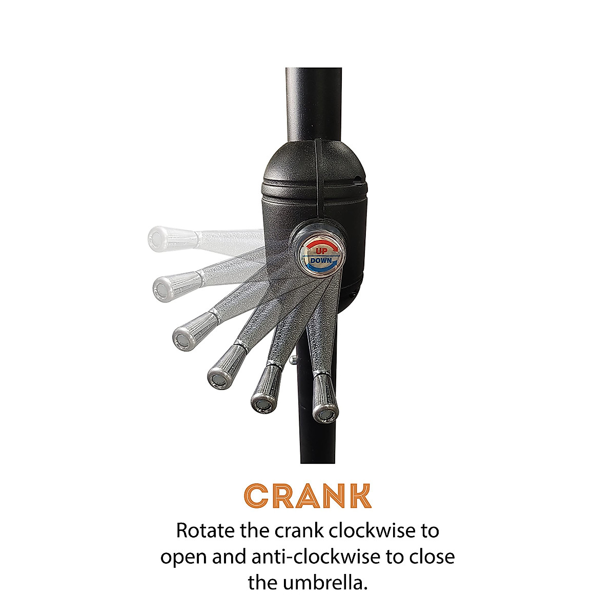 BANNER BUZZ MAKE IT VISIBLE BannerBuzz, Solid Market Umbrella, Topper & Hardware, Tent Fabric, 270 GSM, Dye Sublimation Printing Available in Octagon Shape (Yellow)