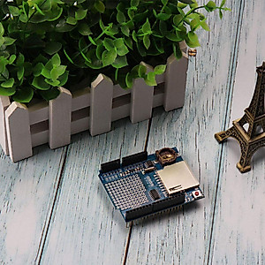 Ximimark 2PCS Data Logger Module Logging Shield Data Recorder DS1307 for Arduino UNO SD Card