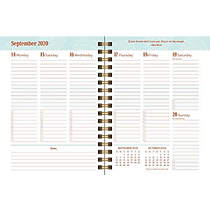 Posh: Deluxe Organizer 17-Month 2020-2021 Monthly/Weekly Planner Calendar: So Much Gratitude