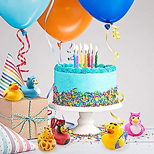 Kicko Assorted Rubber Ducks with Mesh Bag - 50 Ducklings, 2 Inch – Jeep Ducks for Kids, Baby Bath Toys, Sensory Play, Stress Relief, Novelty, Stocking Stuffers, Classroom Prizes, Supplies, Holidays