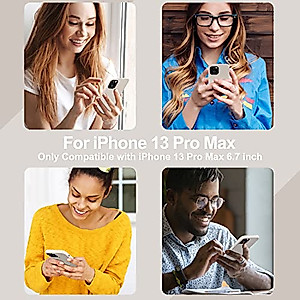 Ktele Compatible with iPhone 13 Pro Max Case 6.7 inch Premium Liquid Silicone with [Soft Anti-Scratch Microfiber Lining] Gel Rubber Full-Body Bumper Protection Case for iPhone 13 Pro Max - Stone