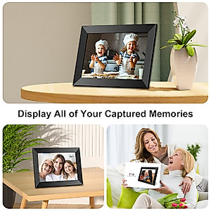 Frameo Digital Frame WiFi,MARVUE Digital Photo Frame 10.1 inch 1280x800 IPS Touch Screen HD Display, 16GB Storage Auto-Rotate,Easy to Share Photo/Video